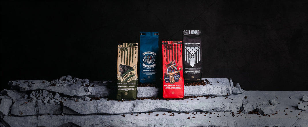 Heroic Deeds Coffee – Heroic Deeds Brand